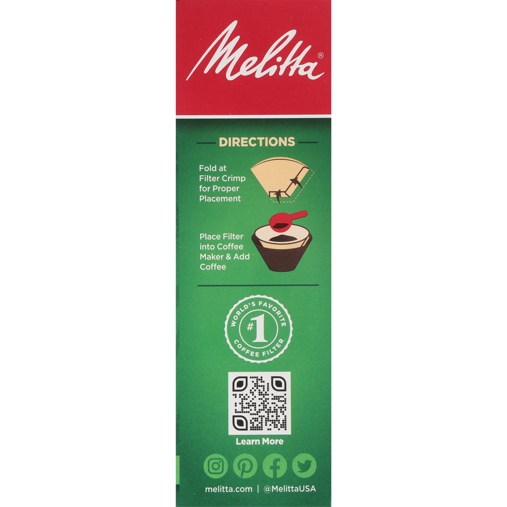 Melitta® #2 Cone Bamboo Coffee Coffee Filter Paper - 80 Ct – Melitta USA
