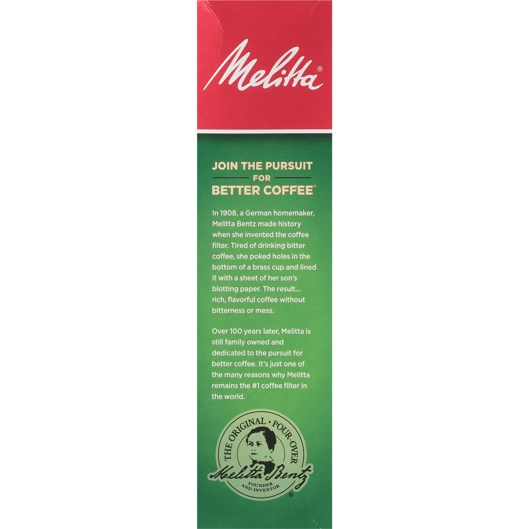 Melitta® #4 Cone Bamboo Coffee Filter Paper - 80 Ct - Official ...