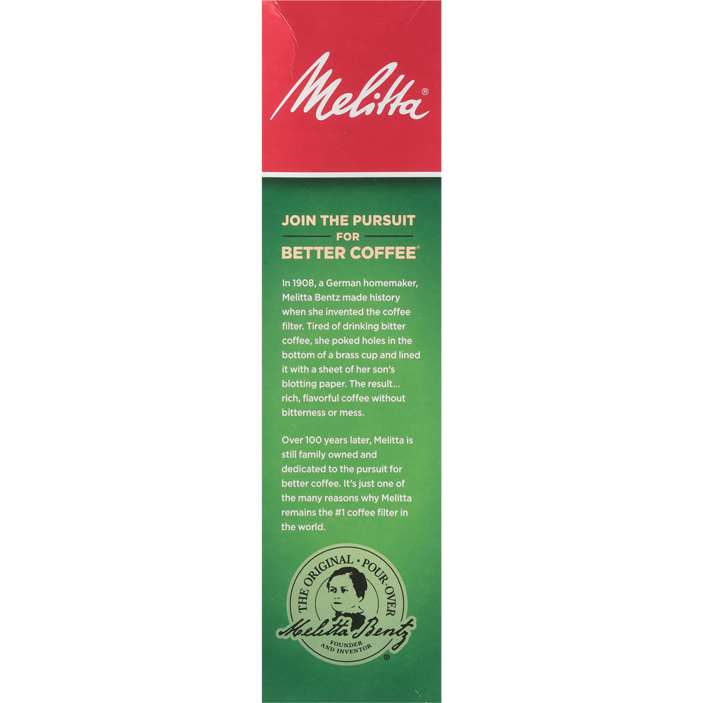 Melitta® #4 Cone Bamboo Coffee Filter Paper - 80 Ct - Official ...
