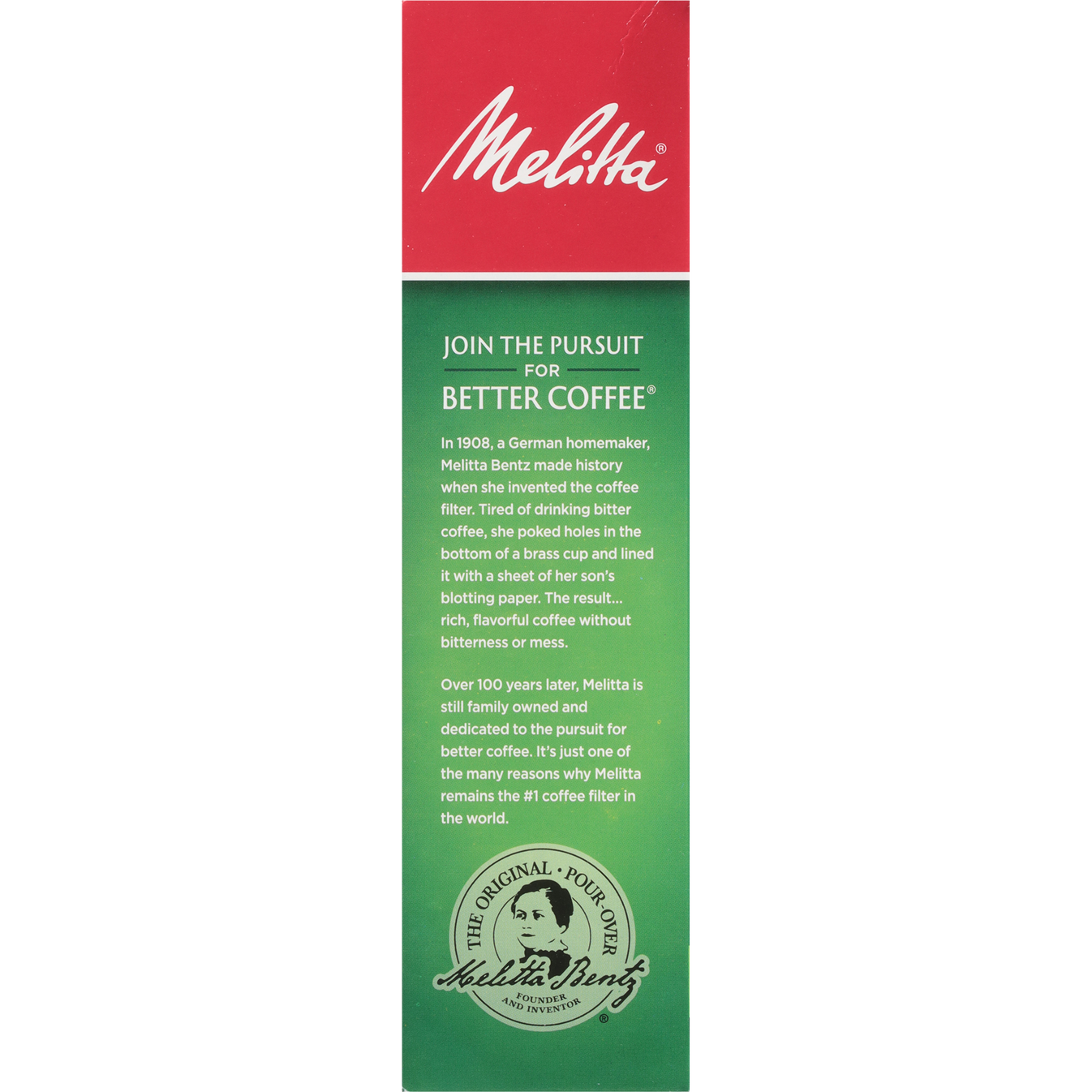 Melitta® #4 Cone Coffee Filter Paper Natural Brown - 100 Ct – Melitta USA