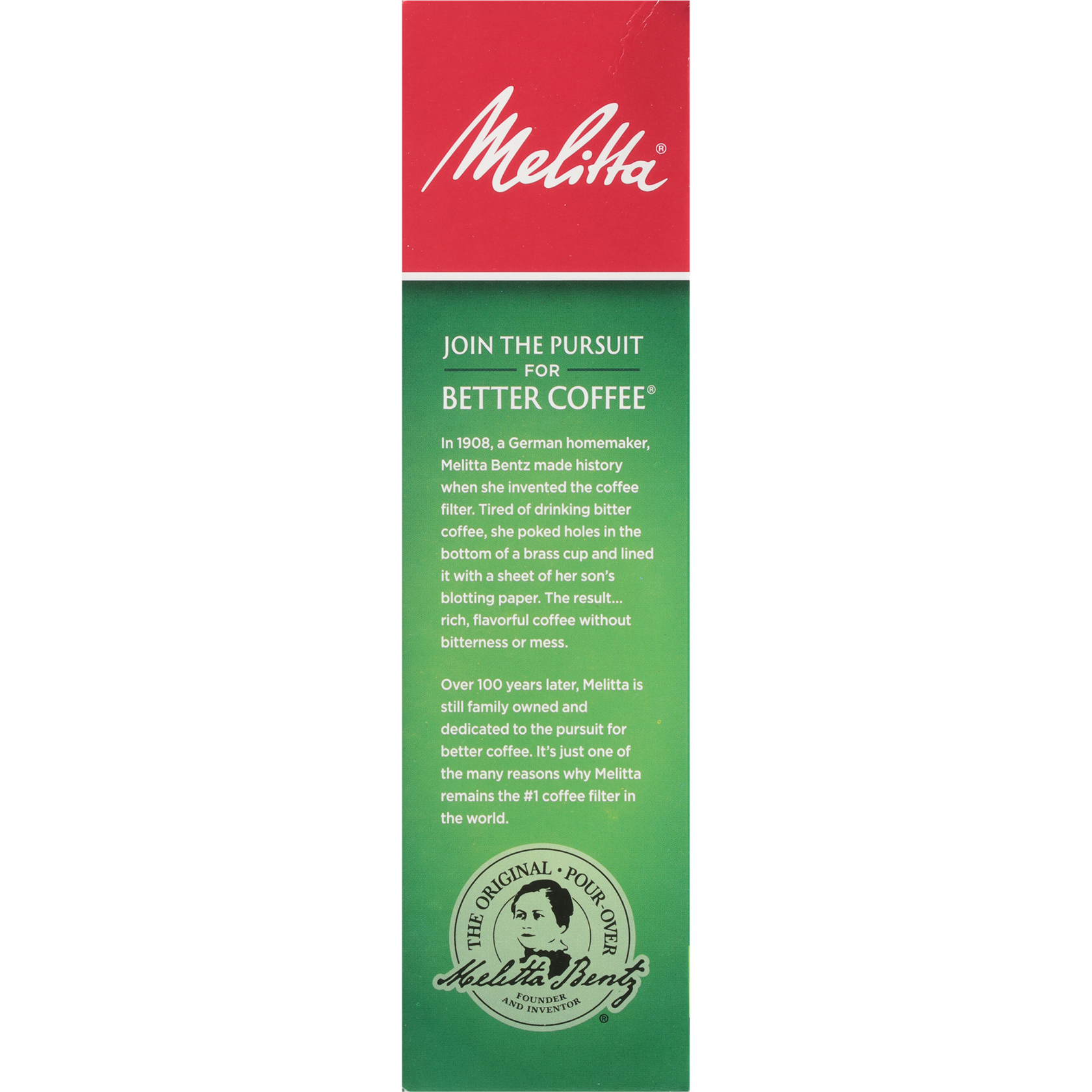 Melitta® #4 Cone Coffee Filter Paper Natural Brown - 100 Ct – Melitta USA