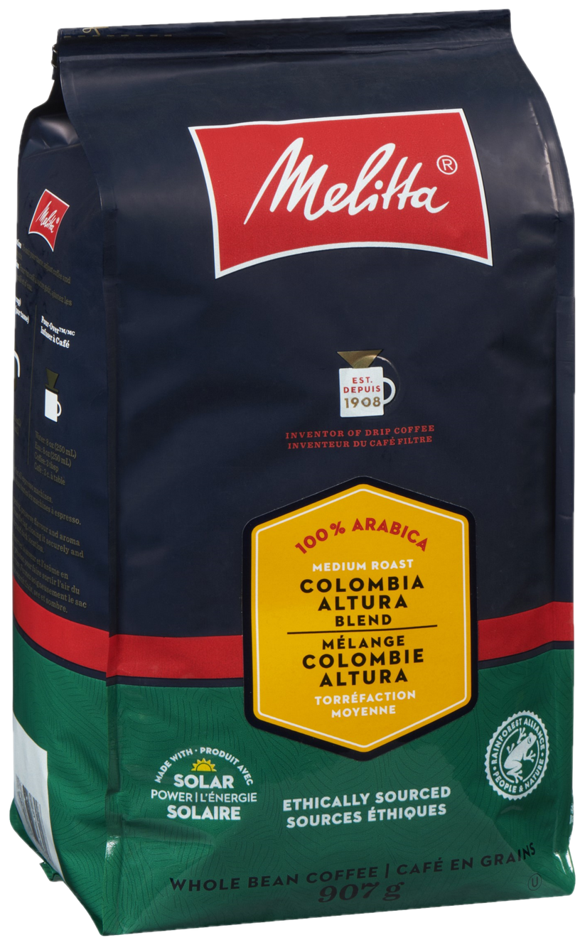 Melitta® Colombian Whole Bean Coffee - 2lb | Official – Melitta USA