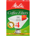 Melitta® #4 Cone Filter Paper White - Measure Markings - 40 Ct ...