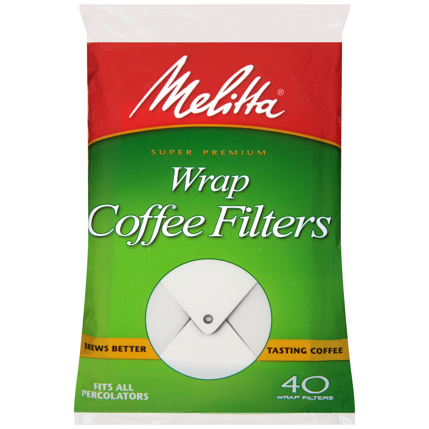 Melitta® Wrap Coffee Filter Paper White - 40 Ct | Official Site ...
