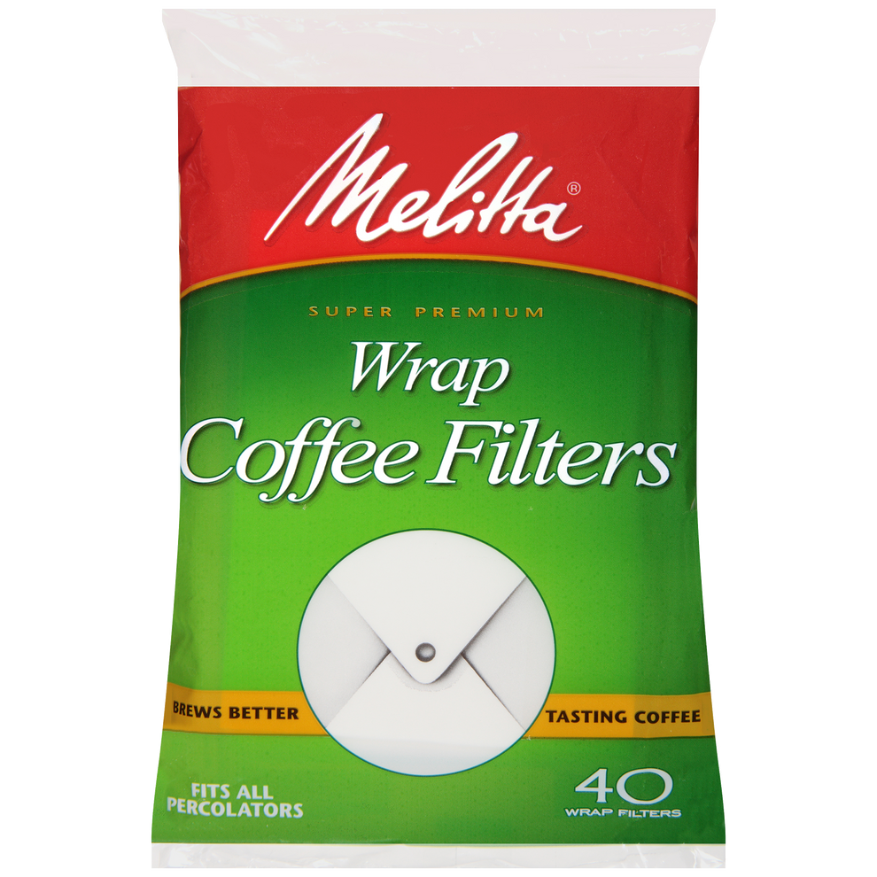 Melitta® Wrap Coffee Filter Paper White - 40 Ct | Official Site ...