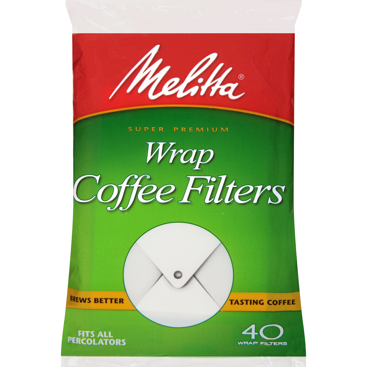 Melitta® Wrap Coffee Filter Paper White - 40 Ct | Official Site ...