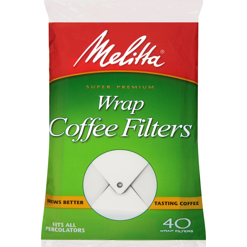 Melitta® Wrap Coffee Filter Paper White - 40 Ct | Official Site ...