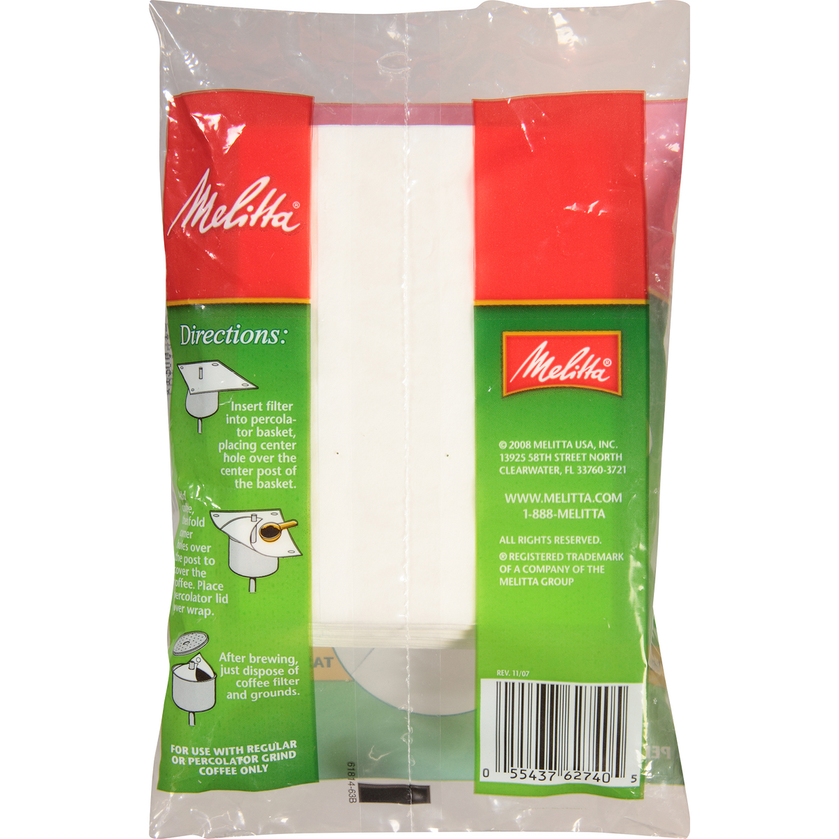 Melitta® Wrap Coffee Filter Paper White - 40 Ct | Official Site ...
