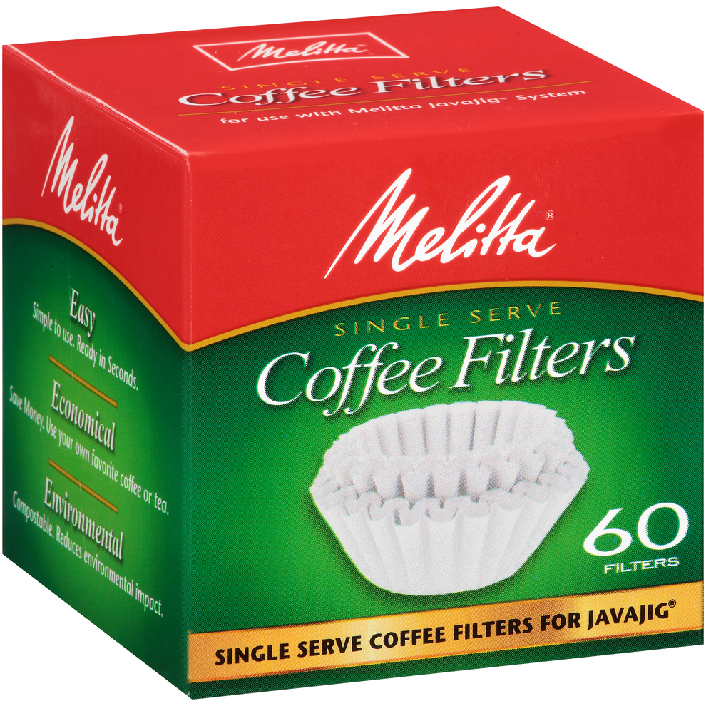Melitta® JavaJig Replacement Filters (60ct) | Official Site – Melitta USA
