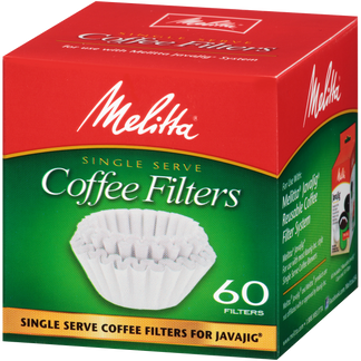 Melitta® JavaJig Replacement Filters (60ct) | Official Site – Melitta USA