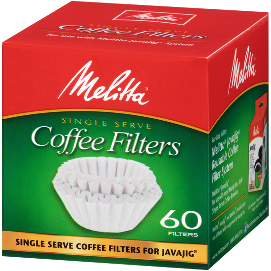 Melitta® JavaJig Replacement Filters (60ct) | Official Site – Melitta USA