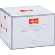 Melitta® Signature Series 1-Cup Pour-Over - Porcelain, White — Melitta USA