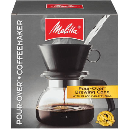 Melitta® Coffee Pour-Over & Glass Carafe (36 oz) | Official – Melitta USA